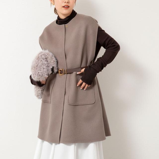 ノーリーズ（NOLLEY’S）/ウールロングジレ