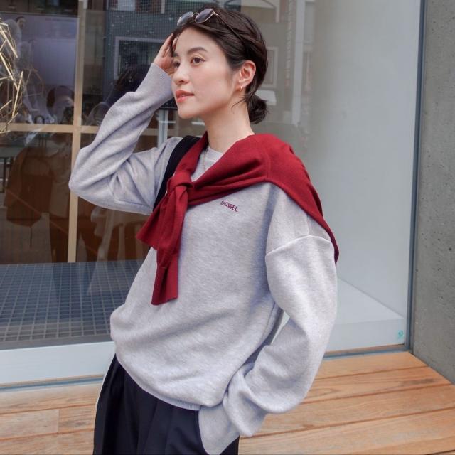 マクウェル（MAQWEL）/【MAQWEL/マクウェル】スウェットライクニット