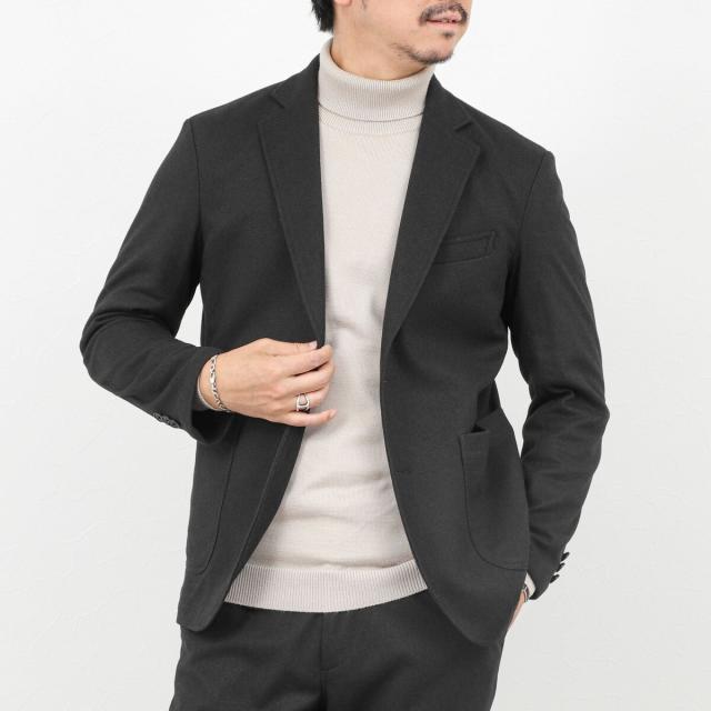 ノーリーズ グッドマン（NOLLEY’S goodman）/《セットアップ対応》【Active Jersey】ホームスパン ストレッチイージーJK