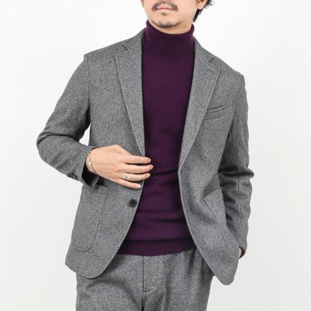 ノーリーズ グッドマン（NOLLEY’S goodman）/《セットアップ対応》【Active Jersey】ホームスパン ストレッチイージーJK