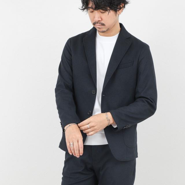 ノーリーズ グッドマン（NOLLEY’S goodman）/《セットアップ対応》【Active Jersey】ホームスパン ストレッチイージーJK