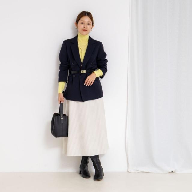 ノーリーズ（NOLLEY’S）/《セットアップ対応》ウォッシャブルウール調フレアスカート