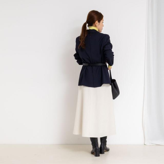 ノーリーズ（NOLLEY’S）/《セットアップ対応》ウォッシャブルウール調フレアスカート