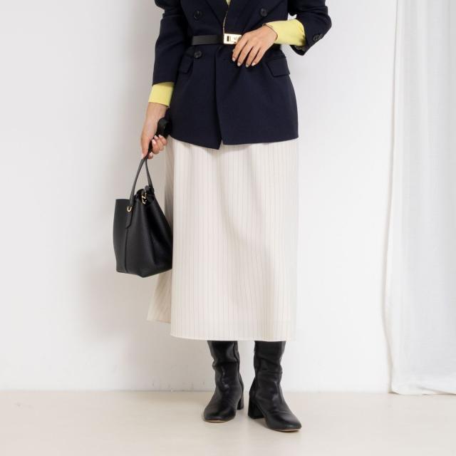 ノーリーズ（NOLLEY’S）/《セットアップ対応》ウォッシャブルウール調フレアスカート