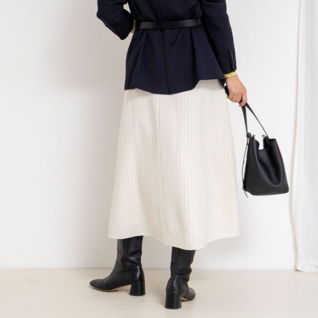 ノーリーズ（NOLLEY’S）/《セットアップ対応》ウォッシャブルウール調フレアスカート