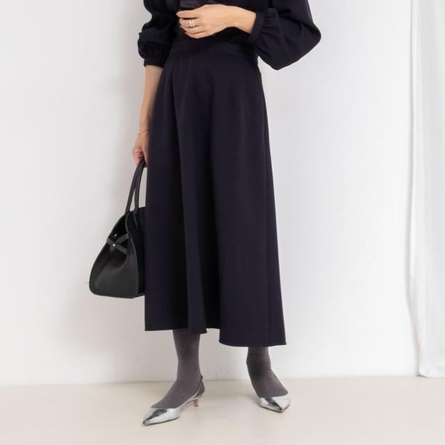 ノーリーズ（NOLLEY’S）/《セットアップ対応》ウォッシャブルウール調フレアスカート