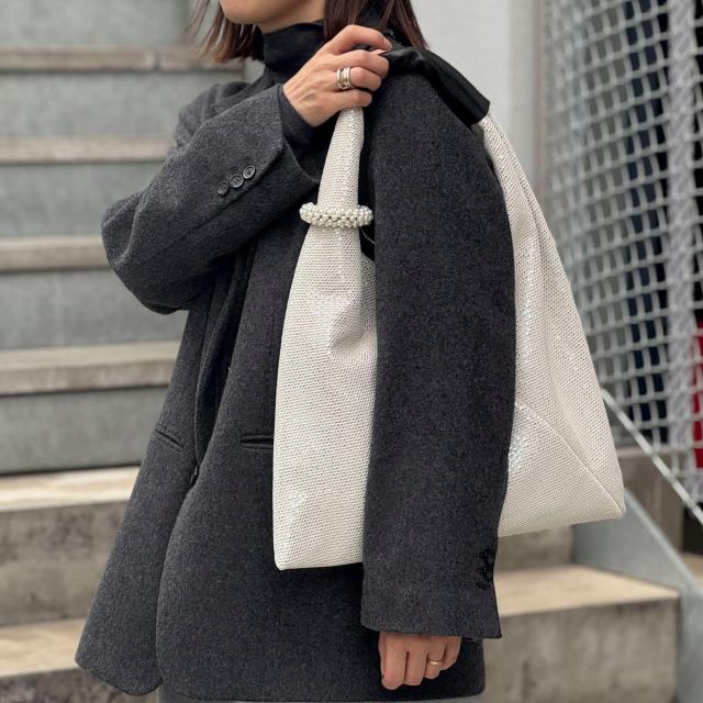 ノーリーズ（NOLLEY’S）/ラメバックパールチャーム付き