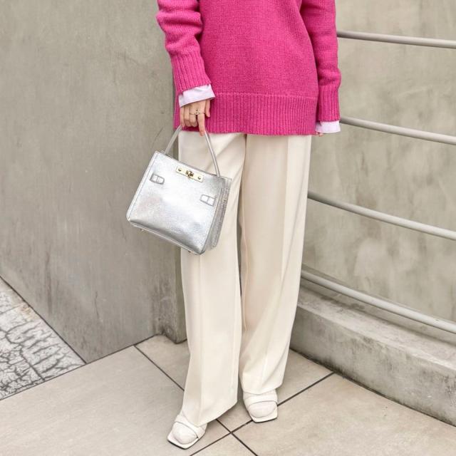 中古】未使用品 ディースクエアード DSQUARED2 23AW Poly Wool Twill