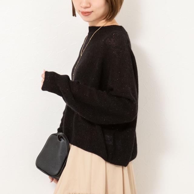 セカンドノーリーズ（2nd NOLLEY’S）/《手洗い可能》スパンコールプルオーバー