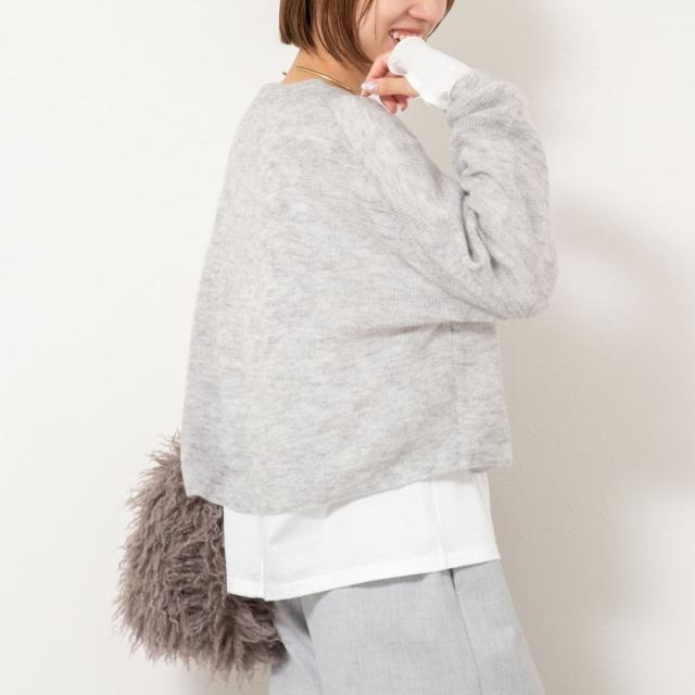 セカンドノーリーズ（2nd NOLLEY’S）/《手洗い可能》スパンコールプルオーバー