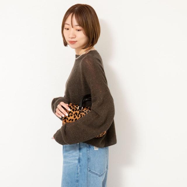 セカンドノーリーズ（2nd NOLLEY’S）/《手洗い可能》スパンコールプルオーバー