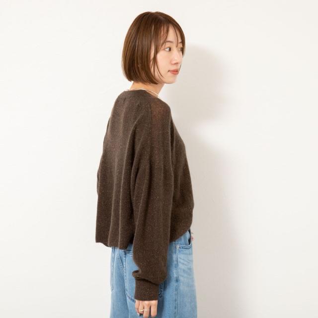 セカンドノーリーズ（2nd NOLLEY’S）/《手洗い可能》スパンコールプルオーバー