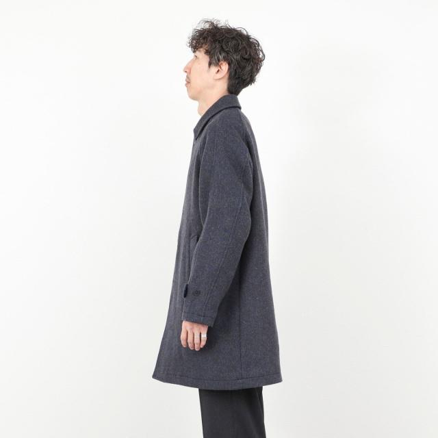 ノーリーズ グッドマン（NOLLEY’S goodman）/《ビジカジ対応》尾州ビーバーステンカラーコート 25AW