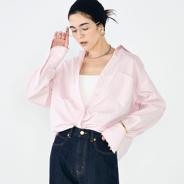 ノーリーズソフィー（NOLLEY’S sophi）/【一部WEB限定カラー】ウォッシャブルオックス2WAYシャツ