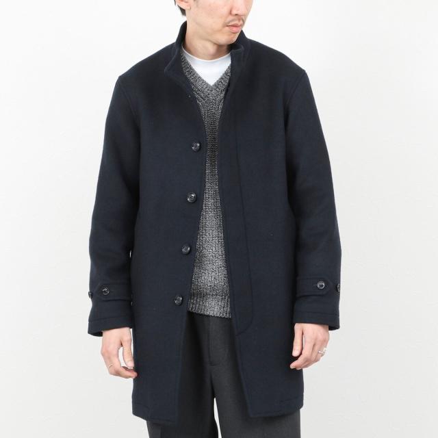 ノーリーズ グッドマン（NOLLEY’S goodman）/《ビジカジ対応》尾州ビーバースタンドカラーコート 25AW