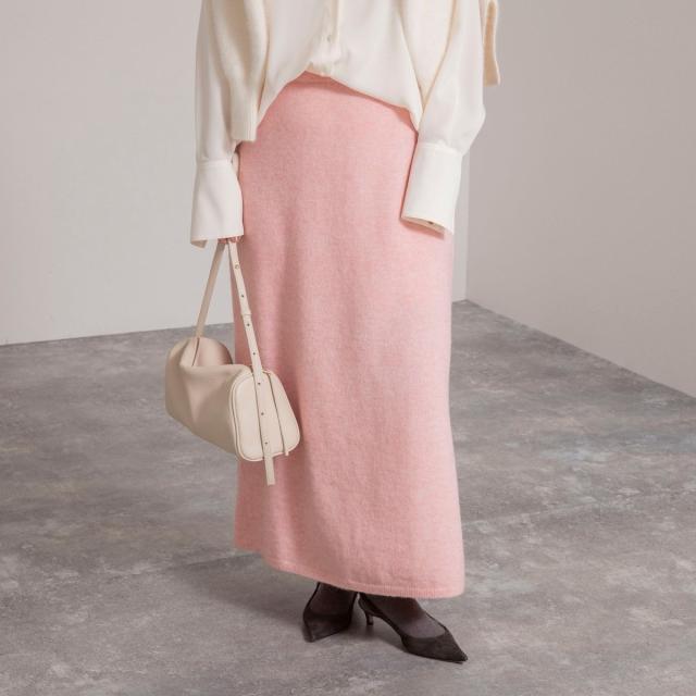 ノーリーズソフィー（NOLLEY’S sophi）/《手洗い可能》アルパカ混ロングスカート