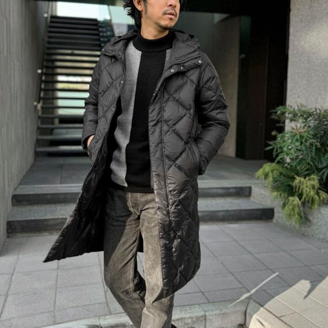 ノーリーズ グッドマン（NOLLEY’S goodman）/【TAION/タイオン】CITY PACKABLE HOOD LONG DOWN JKT 25AW