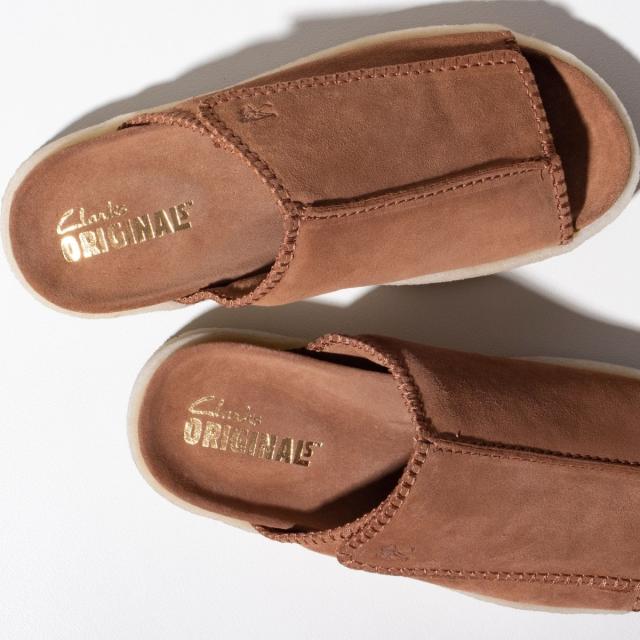 フレディ＆グロスター（FREDY&GLOSTER）/【限定展開】【CLARKS/クラークス】ベルクロ レザーサンダル Leather