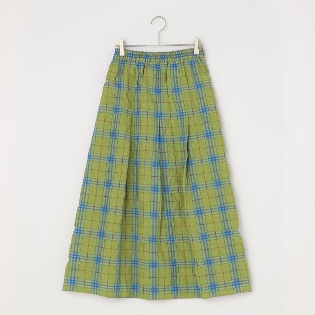 フレディ＆グロスター（FREDY&GLOSTER）/シアーチェックタックギャザースカート