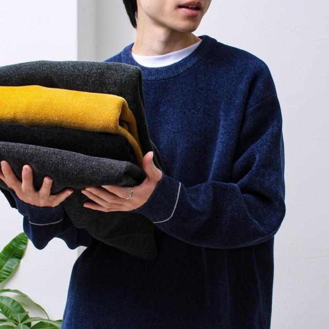 フレディ＆グロスター（FREDY&GLOSTER）/【昨年人気アイテム再登場！チクチクしないニット】モールダブルフェイス プルオーバーニット