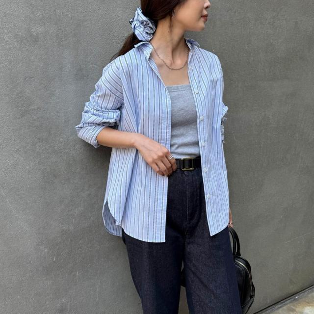 フレディエミュ（fredy emue）/《WEB限定》ベーシックエンブロイダリーシャツ シュシュset