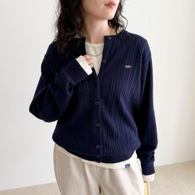 フレディエミュ（fredy emue）/【GEVACO/ゲバコ】カットソーインナー付きカーディガン