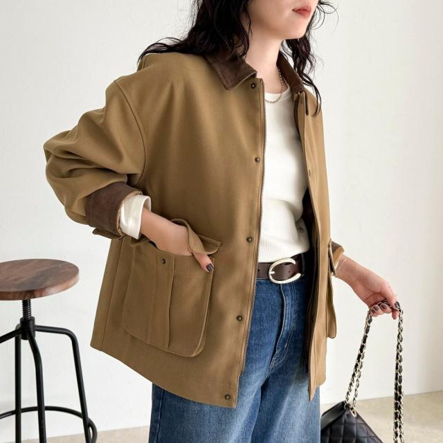 フレディエミュ（fredy emue）/ツイルカバーオール