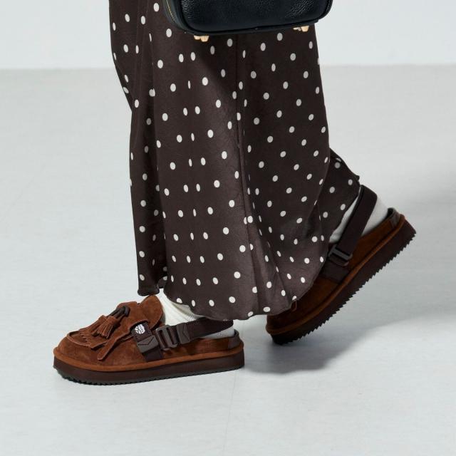フレディエミュ（fredy emue）/【SHAKA/シャカ】 MOC MULE TASSEL SUEDE