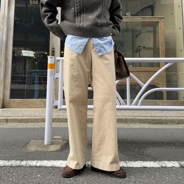 フレディエミュ（fredy emue）/コーデュロイストレートパンツ