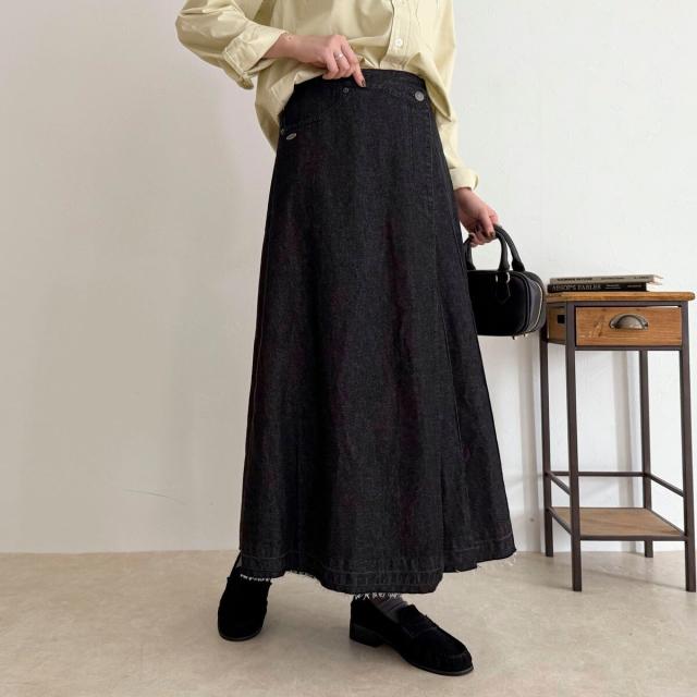 フレディエミュ（fredy emue）/【GEVACO/ゲバコ】デニムプリーツスカート