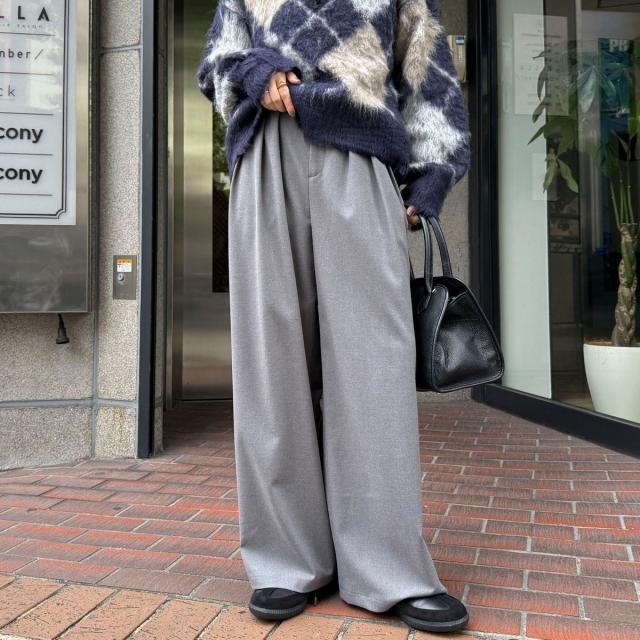 フレディエミュ（fredy emue）/3タックハートリベットパンツ