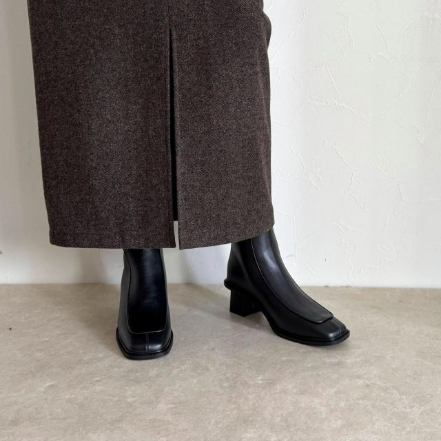 フレディエミュ（fredy emue）/スクエアトゥブーツ