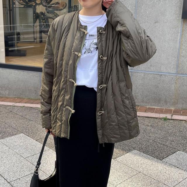 フレディエミュ（fredy emue）/【TAION/タイオン】REVERSIBLE CHINA BUTTON INNER DOWN