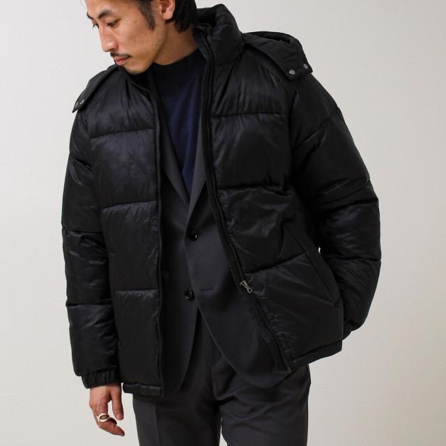 グロスター（GLOSTER）/【フード脱着OK】シアーリップ 2WAY中綿パーカー