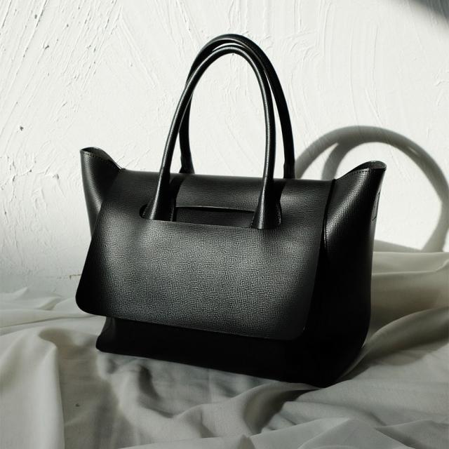 キュリ ビスキュイ（CURI BISCUI）/【CURIBISCUI】フラップデザイン A4 トートバッグ