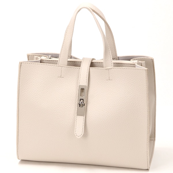 キュリ ビスキュイ（CURI BISCUI）/【CURIBISCUI】金具デザイン フェイクレザー スクエアバッグ