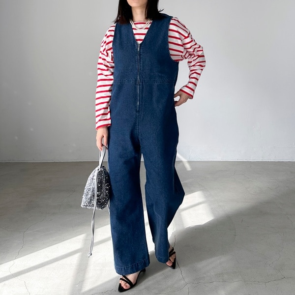 ドゥ アルシーヴ（Doux archives）/’デニムサロペット’