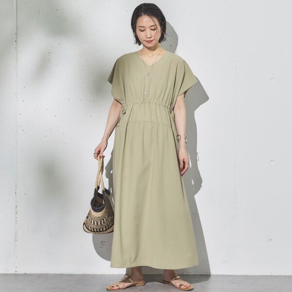 ドゥ アルシーヴ（Doux archives）/ボイルギャザーワンピース