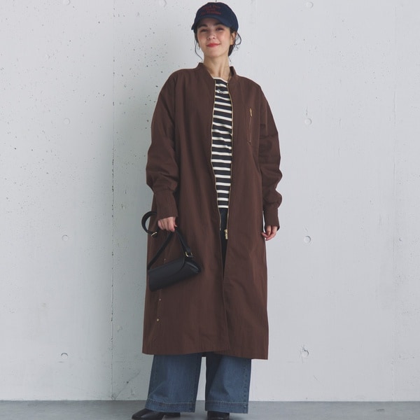 ドゥ アルシーヴ（Doux archives）/バックギャザーロングMA−1