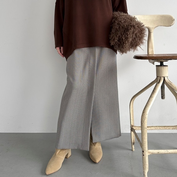 ドゥ アルシーヴ（Doux archives）/ダブルクロスフロントデザインタイトＳＫ