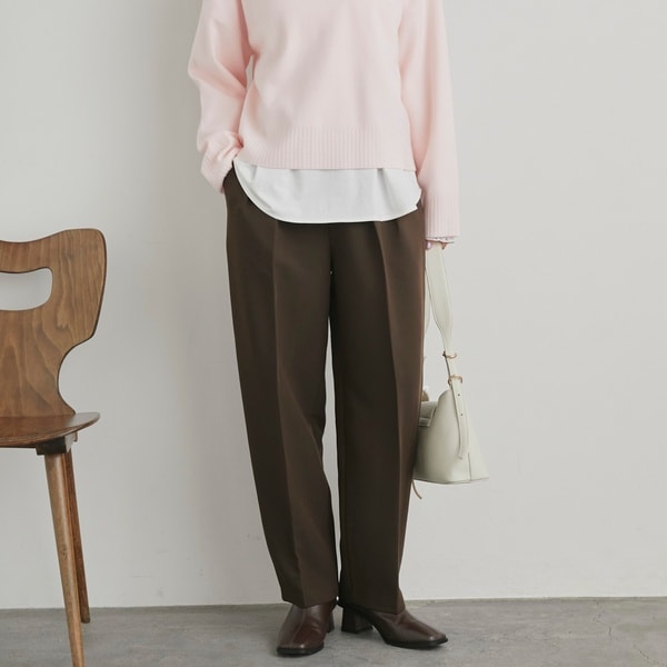 【NEW】ドゥ アルシーヴ（Doux archives）/ツータックバレルパンツ