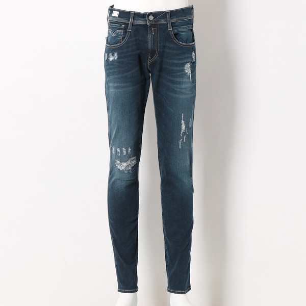 リプレイ/HYPERFLEX RE−USED X．L．I．T．E．デニムパンツ ANBASS