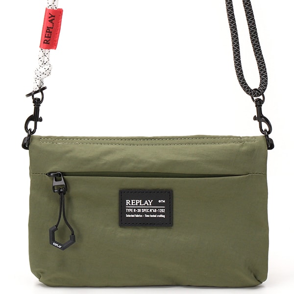 リプレイ（REPLAY）/ナイロンサコッシュホリゾンタル