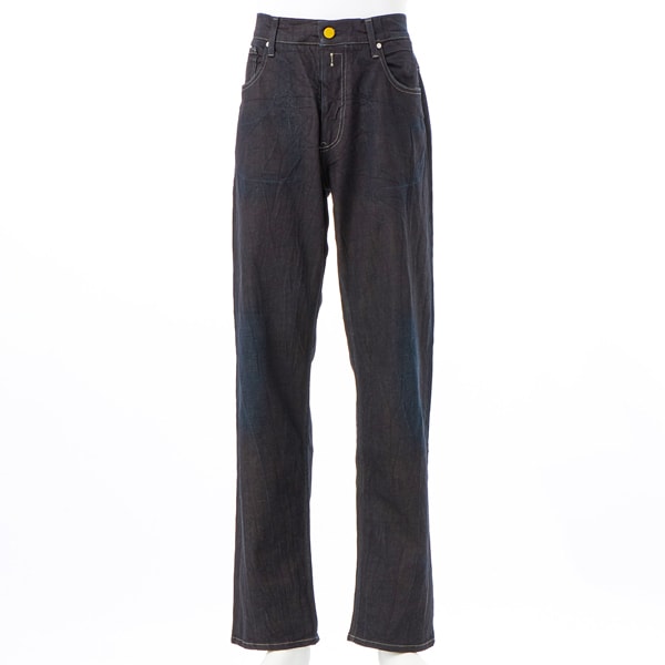 リプレイ（REPLAY）/リラックスフィットKIRANブルーブラウンストレッチデニム