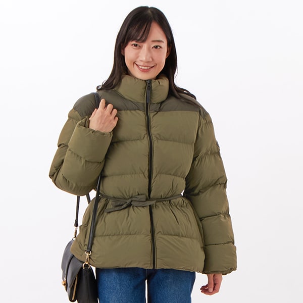 リプレイ（REPLAY）/ナイロンタートルネックキルティングジャケット