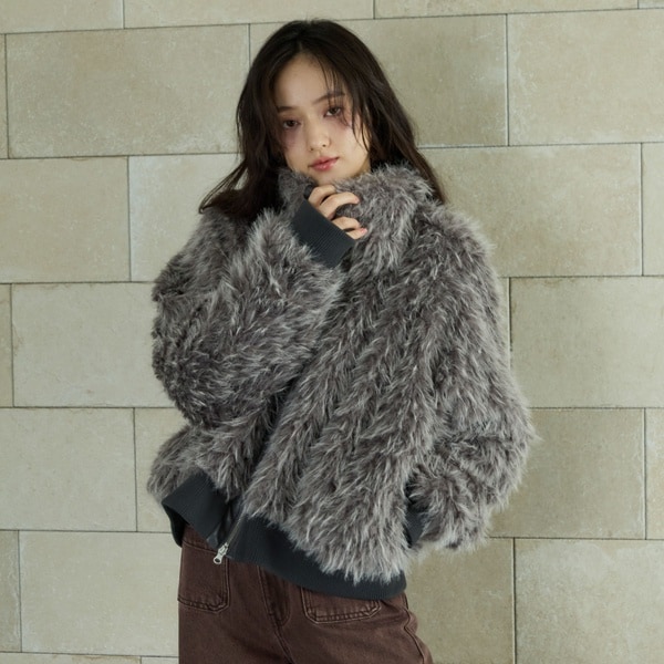 アルシーヴ（archives）/ＺＩＰミックスファーブルゾン