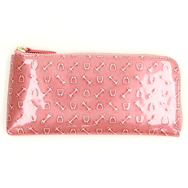 ホワイ（WHY）/ハーネスパテント L字ジップロングウォレット