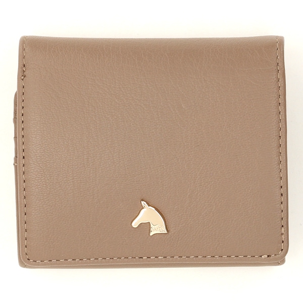 ホワイ（WHY）/ゴートレザーホースヘッドBOXショートウォレット