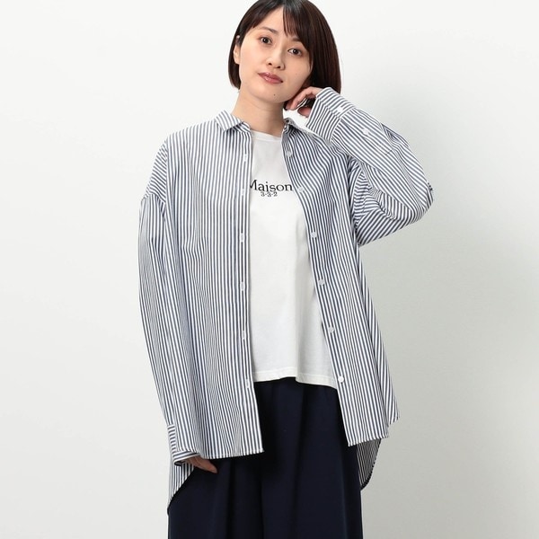 ニコルホワイト（NICOLE WHITE）/【WALDO】レギュラー衿オーバーシャツ