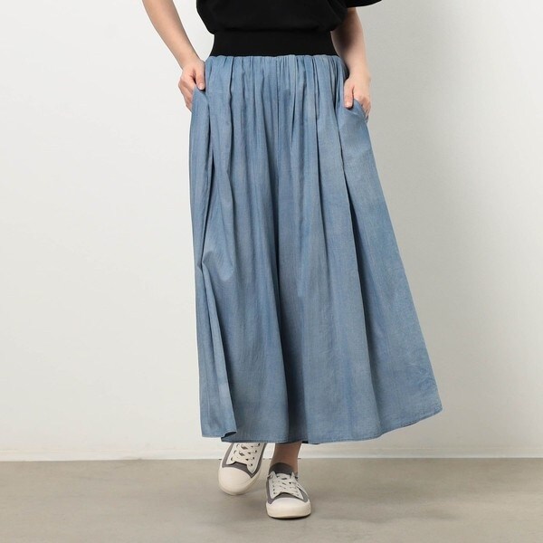 ニコルホワイト（NICOLE WHITE）/【WALDO】2．5オンスデニムウエストリブパンツ